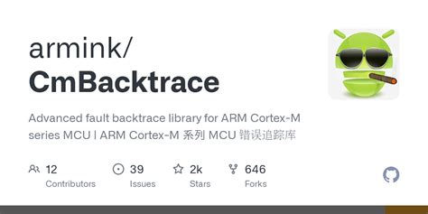 github armink cmbacktrace advanced fault backtrace library for arm