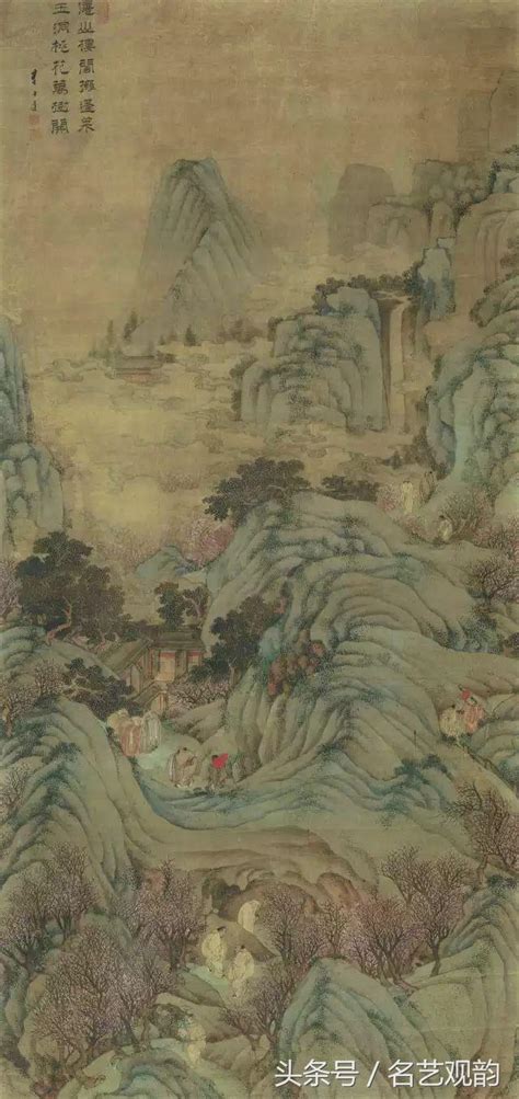 明代山水畫經典佳作欣賞 每日頭條