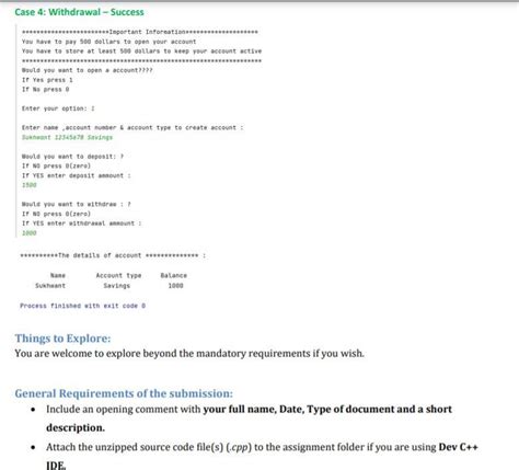 Solved Program Requirements The Aim Of This Ice Is To
