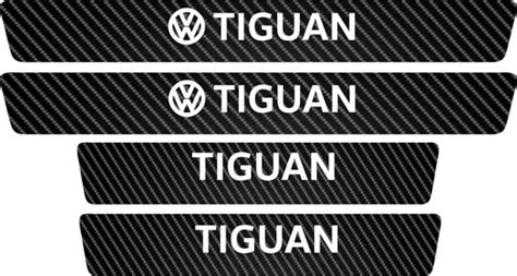 Sticker Vinil Estribos Automóvil Carbono d Tiguan Vw Meses sin interés