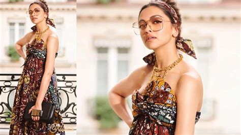 Deepika Padukone Rocks The Retro Look At Paris Fashion Week
