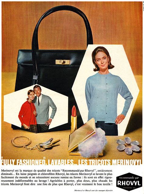 ans d histoire de la publicité dans Paris Match Marque Rhovyl Numéro de Octobre