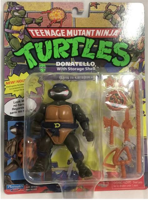 Teenage Mutant Ninja Turtles Donatello With Storage Shell Bilingual