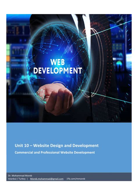 Pdf Unit 10 Website Design And Development Commercial And
