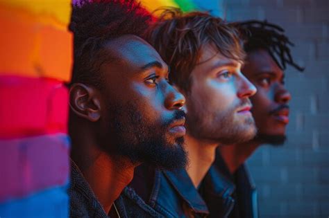 Premium Photo Portrait Of Diversity And Inclusion Pride Month