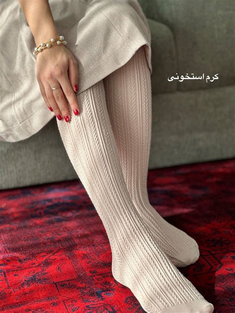 جوراب شلواری گندمی پنتی