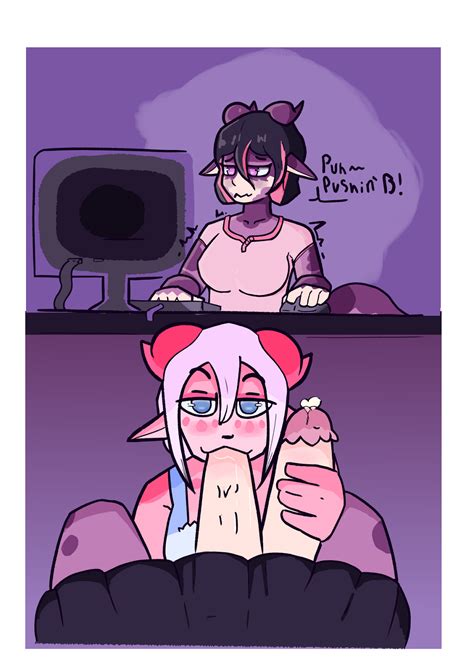 Rule 34 2 Penises 2futas Anthro Barbed Corona Glans Blush Bodily