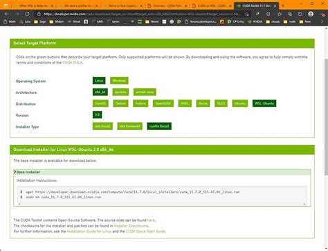 We Need A Profiler For Wsl Cuda On Windows Subsystem For Linux Nvidia Developer Forums