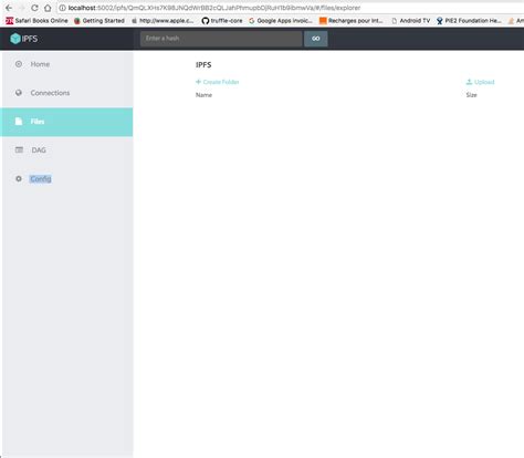 No Files Displayed In The Browser Issue Ipfs Ipfs Webui Github