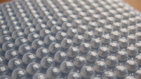 Closeup Of Glossy Black Spheres Creating A Modern Abstract Texture Premium Ai Generated Image