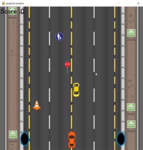 Car Game Made Using Python And Py Game Library My First Project Rishav Poudel