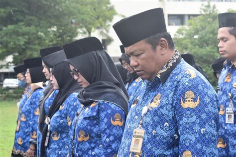 Upacara Peringatan HUT Ke KORPRI Se Tarubudaya Dinas Ketahanan Pangan Provinsi Jateng