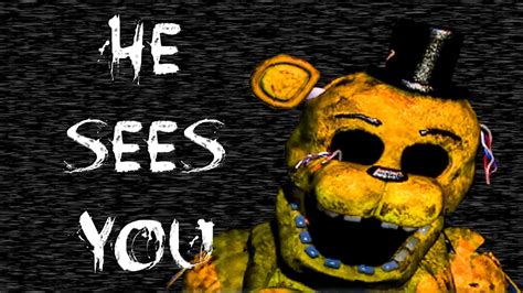 Download Frightening Faces Of Fnaf Characters Wallpaper