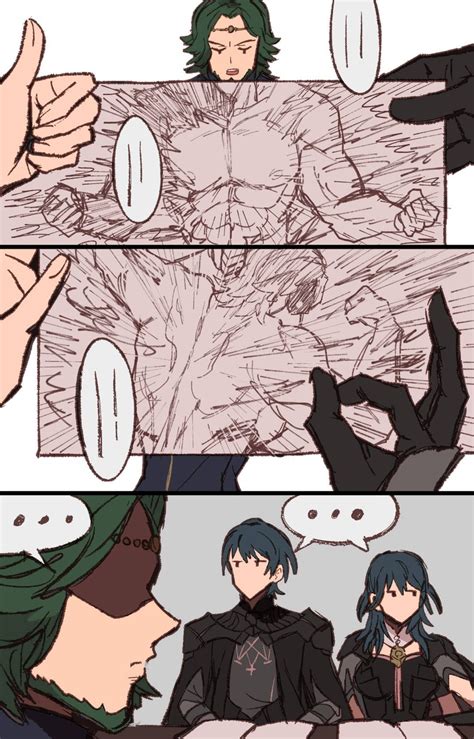 Byleth Byleth Byleth And Seteth Fire Emblem And 1 More Drawn By