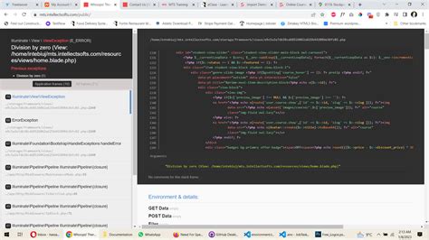Division By Zero In Laravel In Homebladephp Dev Solutions