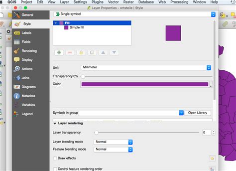 Style Removing Lines Using QGIS Geographic Information Systems Stack Exchange
