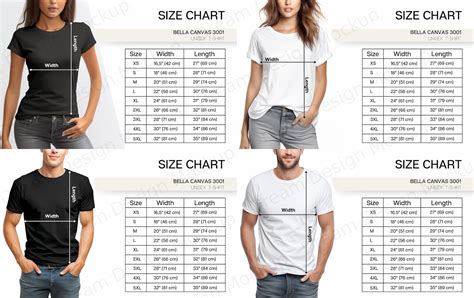 Bella Canvas 3001 Size Chart Bella And Canvas 3001 Size Chart Size