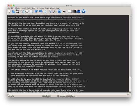 Using MASM On Mac Or Linux Via Wine