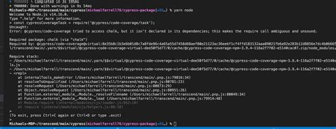 Yarn V2 Berry Chalk Belongs In Regular Dependencies Not