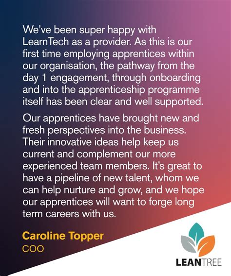 Software Developer Level 4 Apprenticeship Learntech