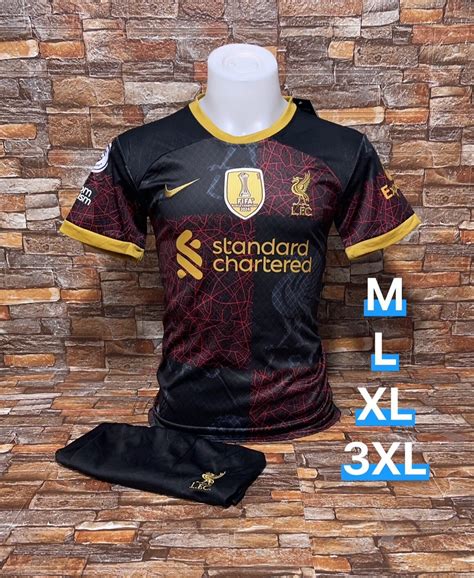 เสื้อบอลลิเวอร์พูล ชาย สุดคุ้ม เกรด A ผ้าโพลีเอสเตอร์ ใส่สบายเสื้อ