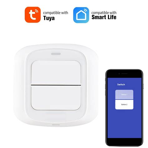 Interruptor Inteligente Irfora Tuya Wifi Dual Smart Scene Switch
