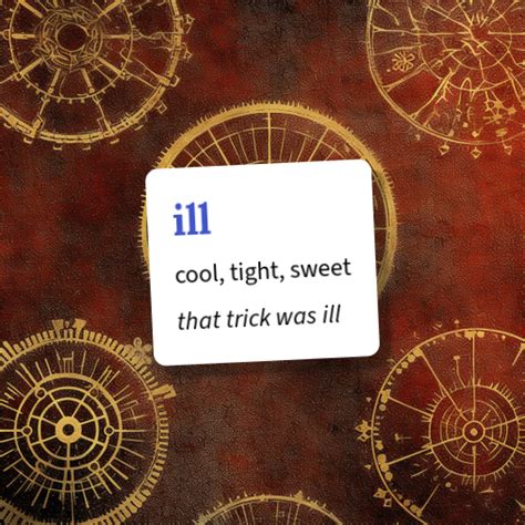 Urban Dictionary Ill