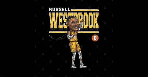 Russell Westbrook Cartoon Russell Westbrook Magnet Teepublic