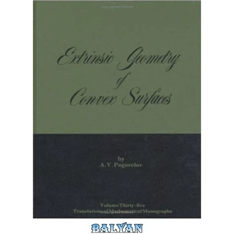 خرید و قیمت دانلود کتاب Extrinsic Geometry Of Convex Surfaces ترب