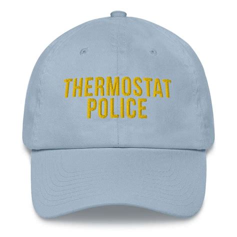 Thermostat Police Hat Thermostat Police Joke Thermostat Police
