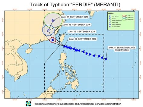 Bagyong Ferdie Lumabas Na Ng Par Dziq Radyo Inquirer 990am
