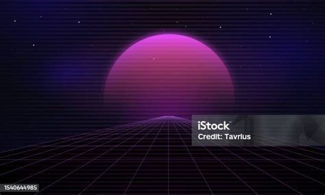 복고풍 배경 미래 지향적인 풍경 1980년대 스타일 디지털 레트로 사이버 표면 80년대 파티 배경 레트로 80년대 패션 공상과학 배경 여름 풍경 레트로 사이버펑크 스타일의