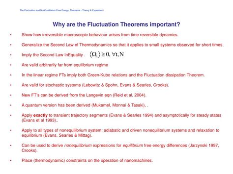 Ppt Fluctuation Theorem Roughly Powerpoint Presentation Free
