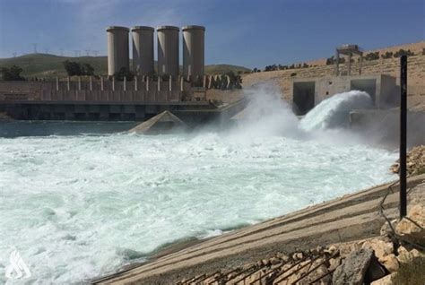 الموارد تعلن ارتفاع الإيرادات المائية في سد الموصل وكالة الانباء