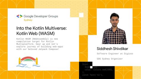 Into The Kotlin Multiverse Kotlin Web Wasm Gdg Sydney Youtube