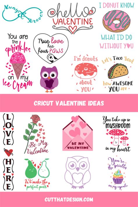 Cricut Valentine Ideas Cut That Design