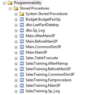 Sql Server How To Change The Schema Of Stored Procedure Without