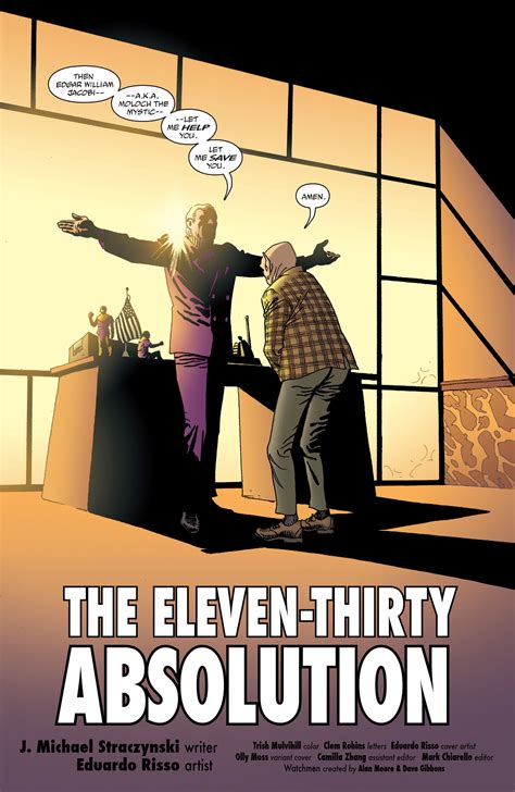 Before Watchmen Moloch Issue 2 Read Before Watchmen Moloch Issue 2
