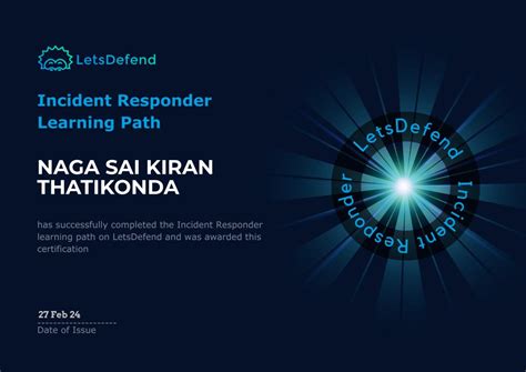 Naga Sai Kiran Thatikonda On Linkedin Incident Responder Learning Path