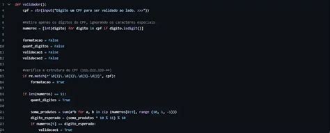 Duas Formas De Fazer Um Validador De CPF Python Carlos CGS Python DIO