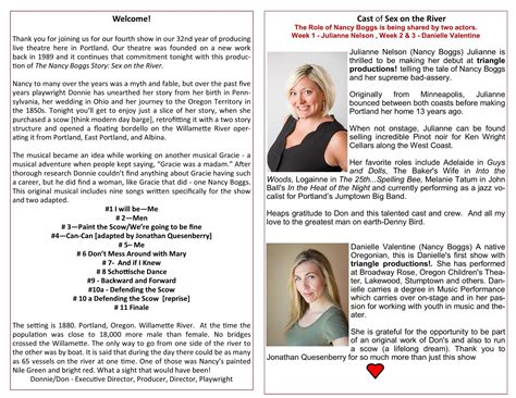 Sex On The River Triangle Productions