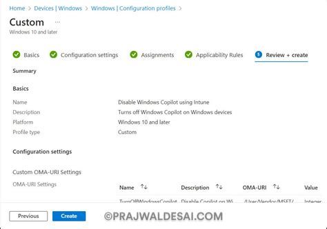 disable copilot on windows 11 using intune and gpo