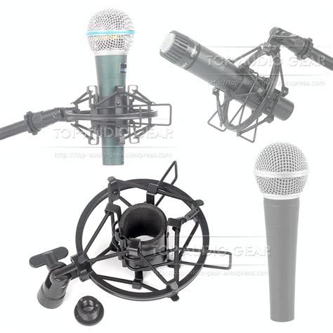 Suspension Spinne Mikrofon Stehen Shock Mount Für Shure SM58 SM 58 57 ...