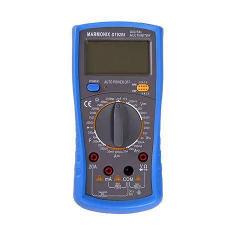Buy MARMONIX DT 9205 Multimeter True RMS 1000V DC MME