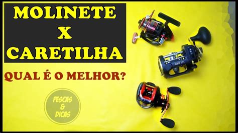 Molinete X Carretilha Pescas E Dicas YouTube