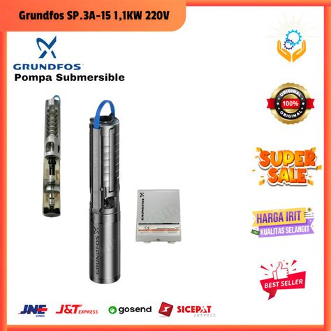 Jual Pompa Grundfos SP A KW V Pompa Submersible Grundfos Original Shopee Indonesia