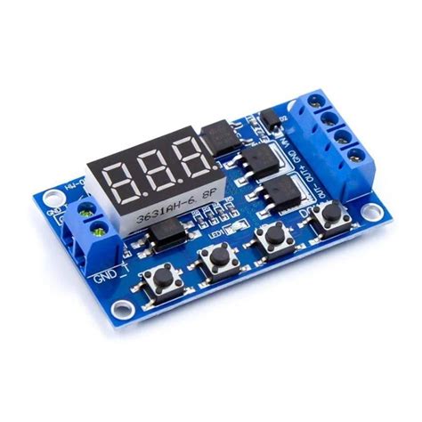 Timing Delay Switch Circuit With Double MOSFET Control Roboway