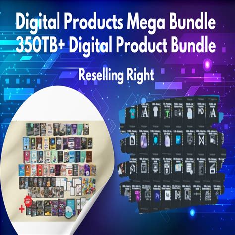 Digital Products Mega Bundle Digital TB Digital Product Bundle Reselling Right MasterBundles