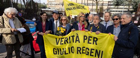 Caso Regeni Al Via La Nuova Udienza Con Limmancabile Passerella Di