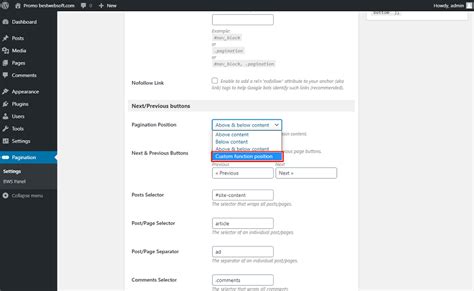 Pagination User Guide BesWebSoft WordPress Plugin